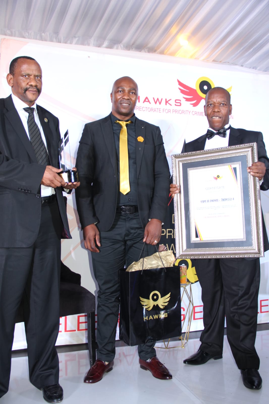 Hawks commend excellence with glittering award ceremony | Potchefstroom ...