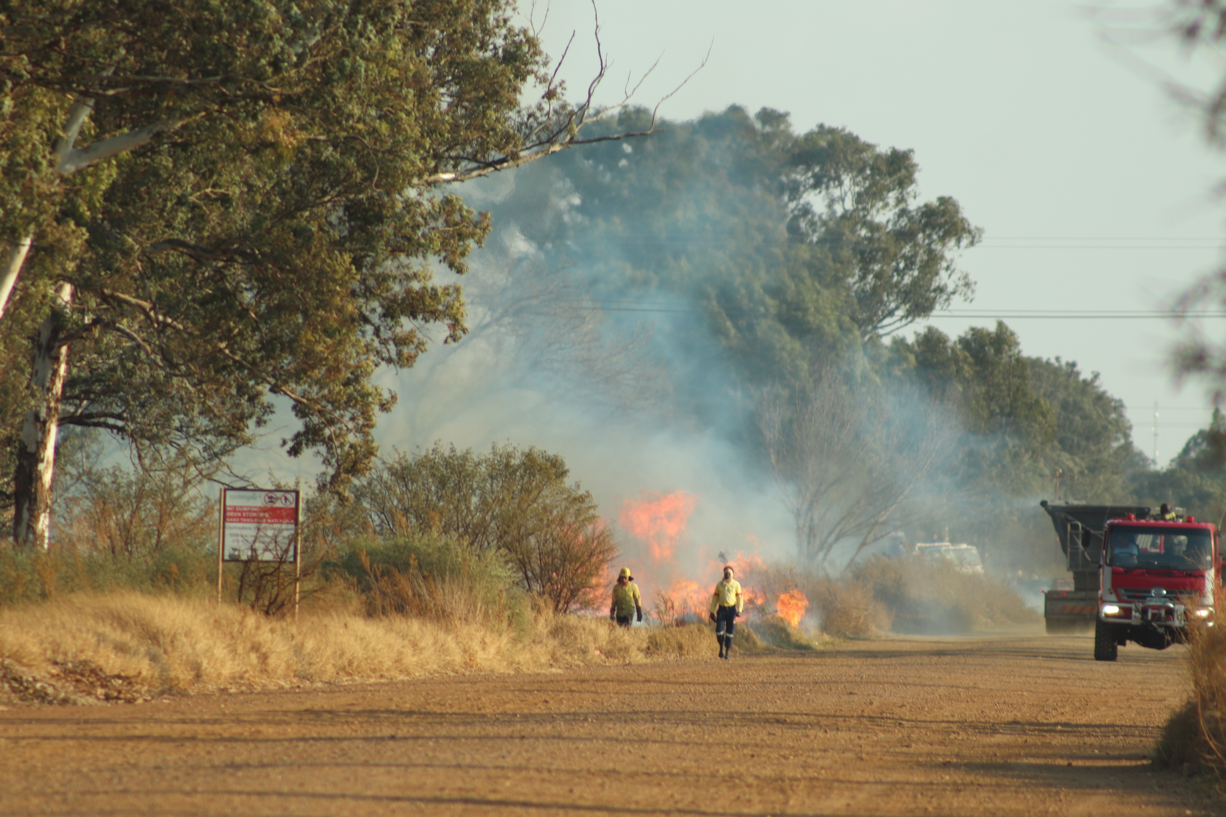 Veldbrand breek uit by rioolwerke | Potchefstroom Herald