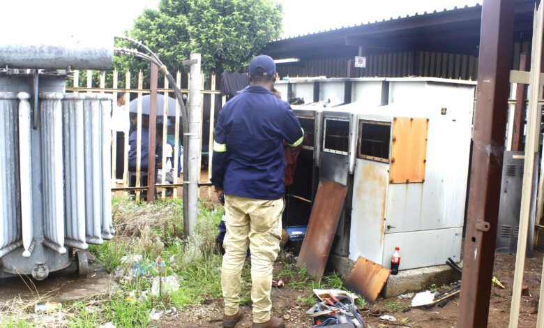 Switch explodes in Luitingh Street | Potchefstroom Herald