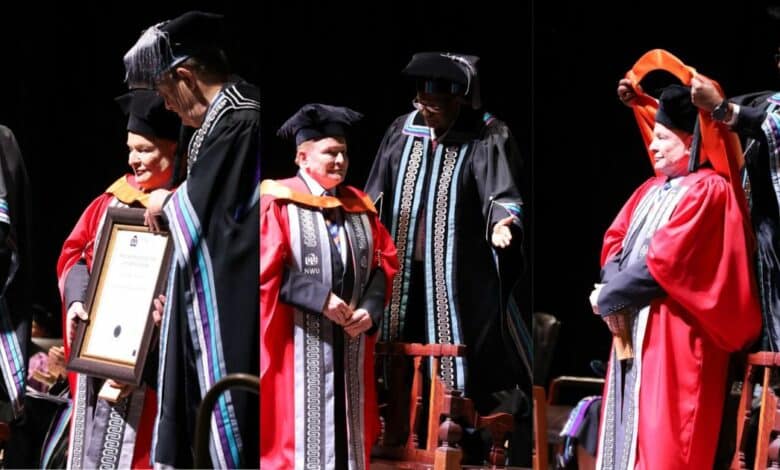 NWU confer honorary doctorate on Prof Parsons | Potchefstroom Herald