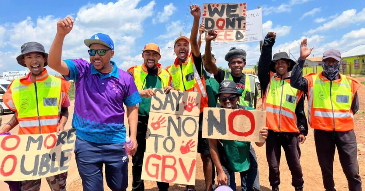 Potchefstroom comes together against GBV | Potchefstroom Herald
