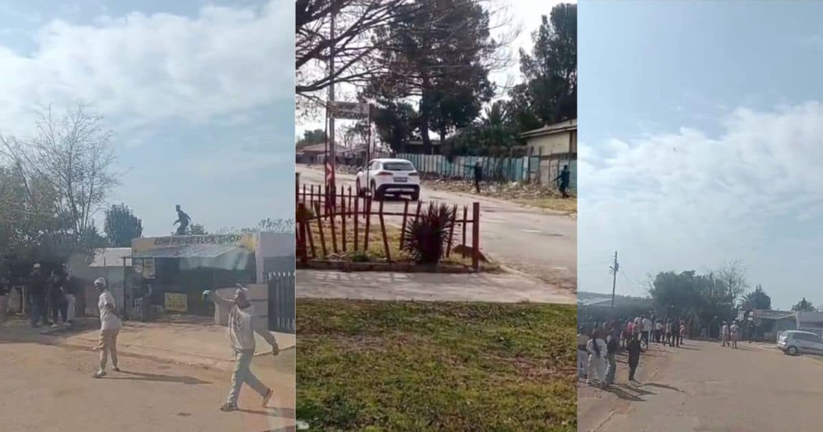 VIDEO: Police vow zero tolerance after eight tuck shops looted in ...