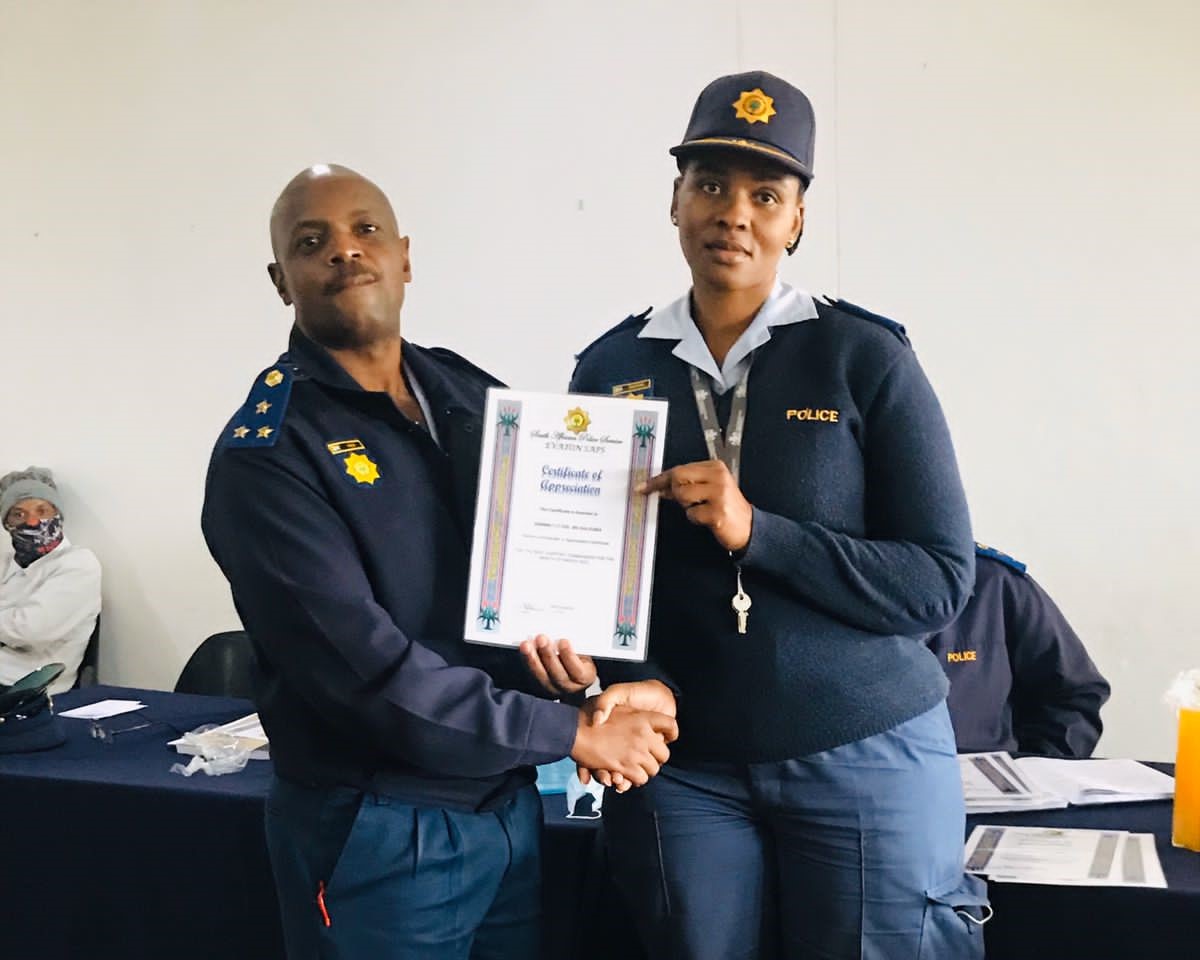 Evaton SAPS awards dedicated members | Sedibeng Ster