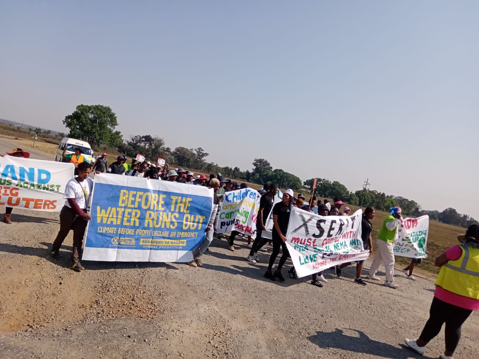 Waterdal community march over pollution | Sedibeng Ster