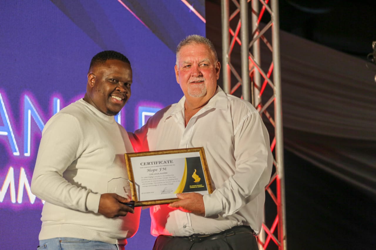 Hope FM receives the voice award | Sedibeng Ster