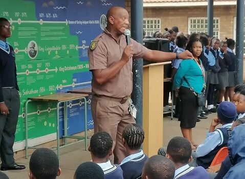 Boipatong SAPS together with stakeholders conduct school visit at Jet ...