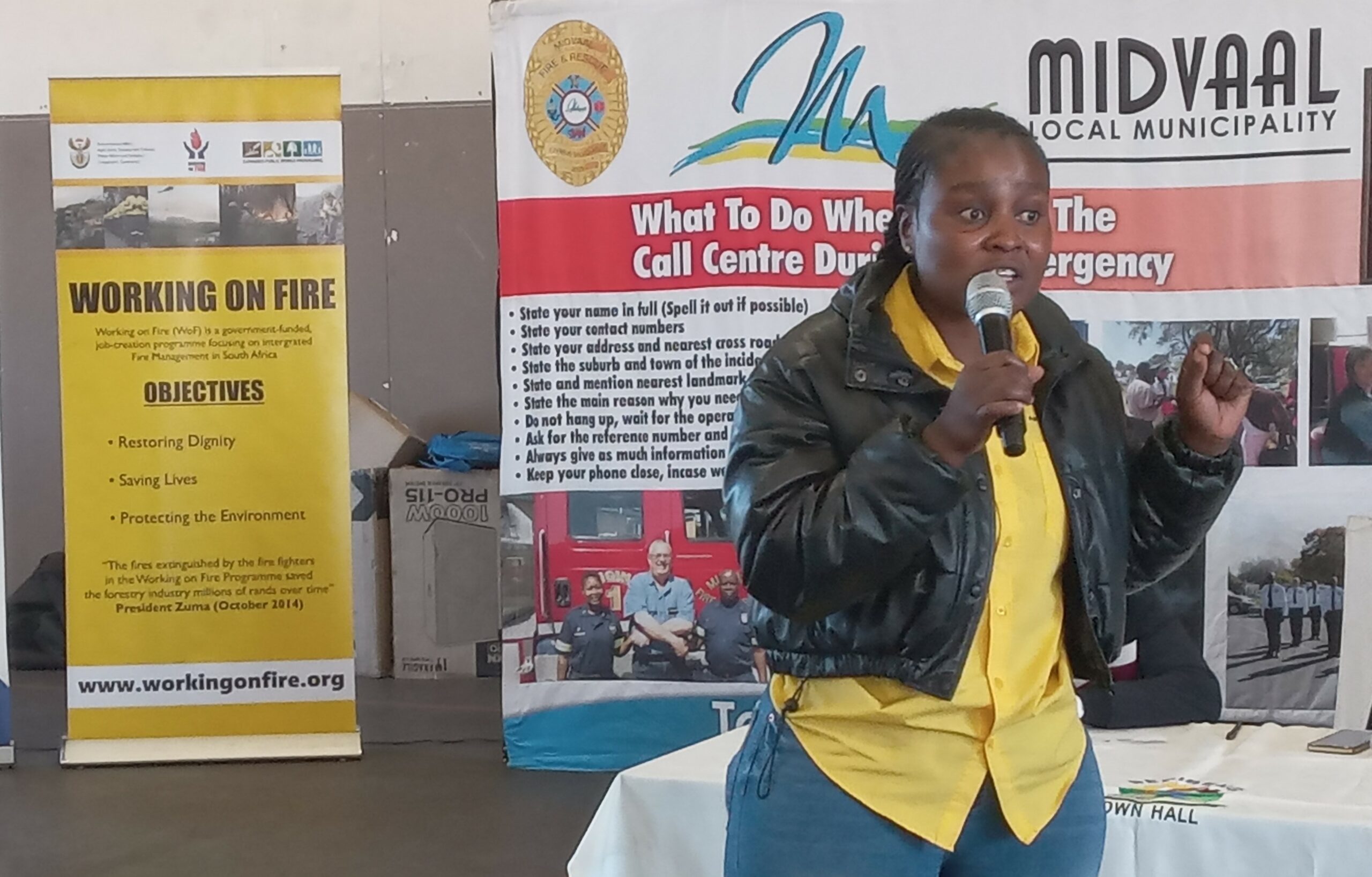 Working on fire and Midvaal launch fire awareness campaign | Sedibeng Ster