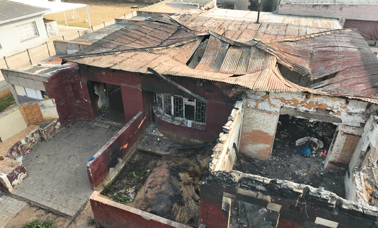 Homeless shelter burns down | Sedibeng Ster