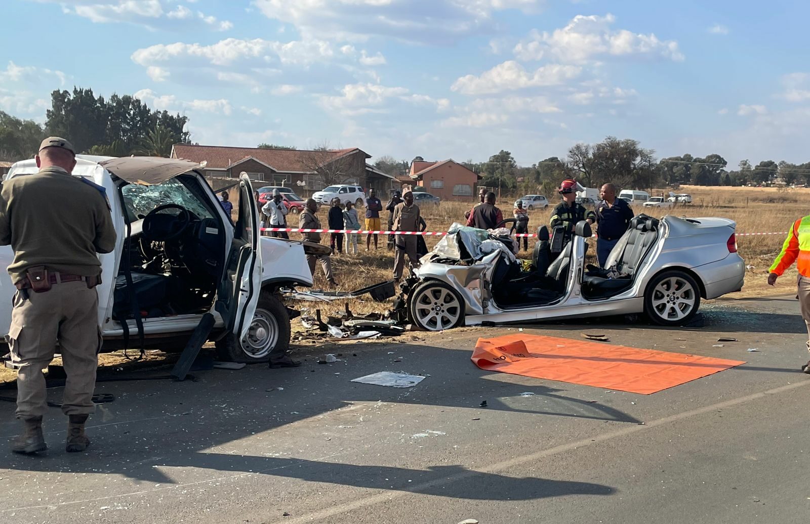 BMW ripped into pieces in De Deur horror crash | Sedibeng Ster