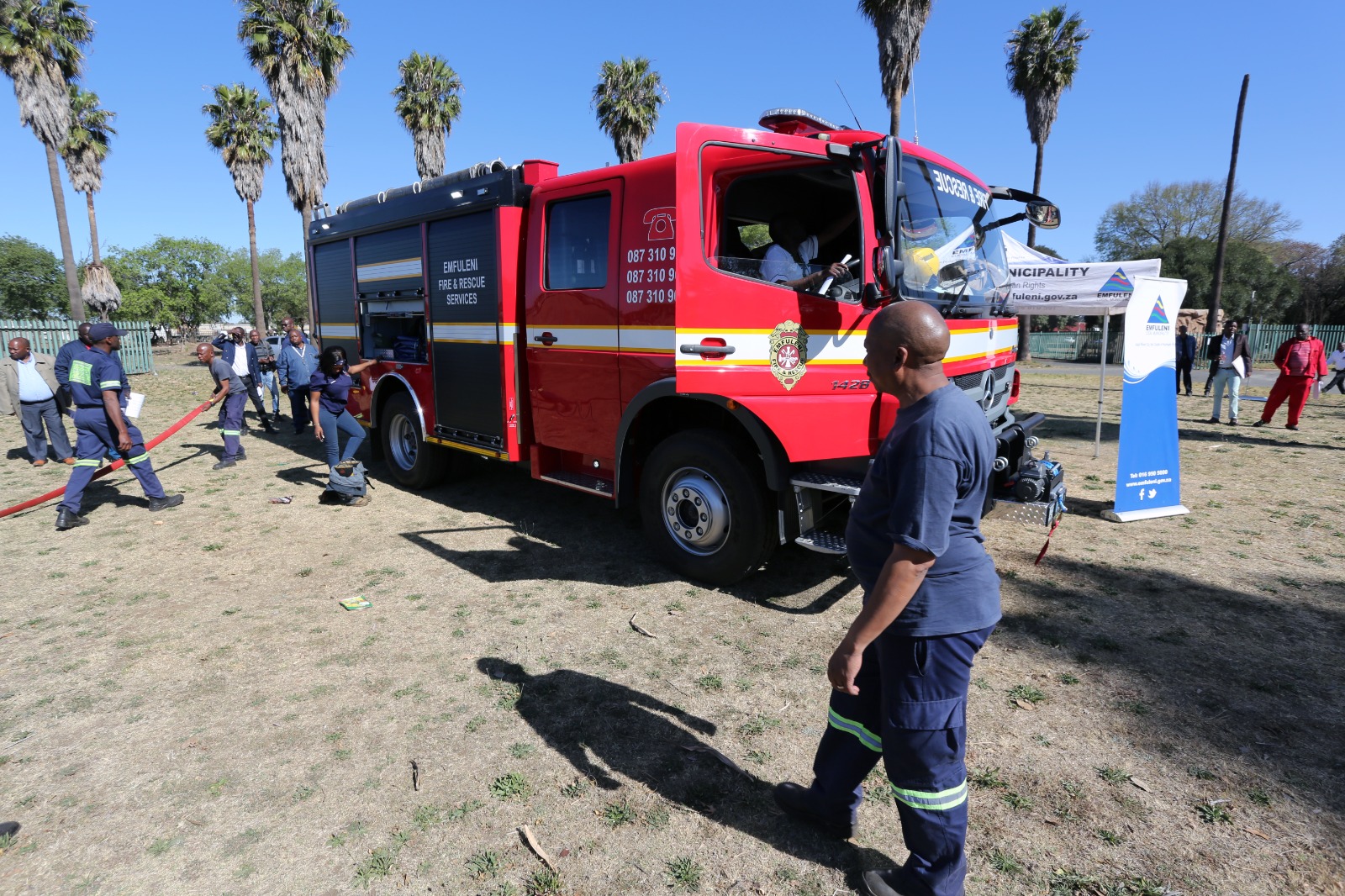 Two new fire engines to enhance Emfuleni's firefighting proficiencies ...