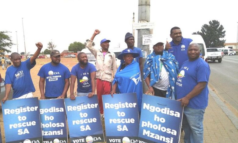 DA gear’s up for voter registration weekend | Sedibeng Ster