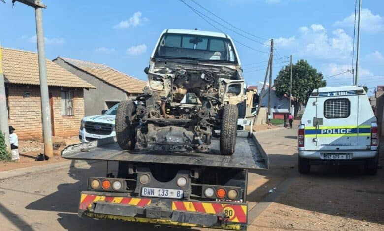 Hijacked bakkie recovered in Orange Farm | Sedibeng Ster
