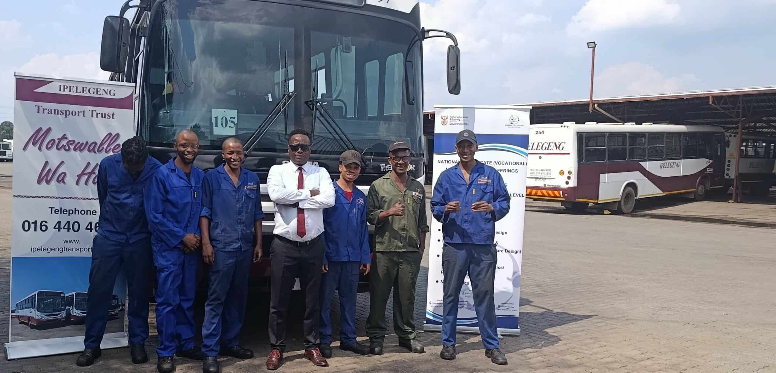 Sedibeng TVET College alumni fuel success at Ipelegeng transport ...