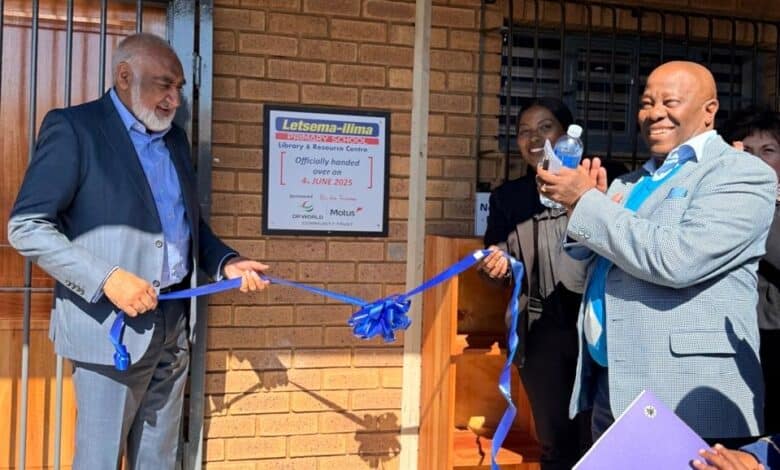 Letsema-Ilima Primary School receives Library and Resource Centre ...