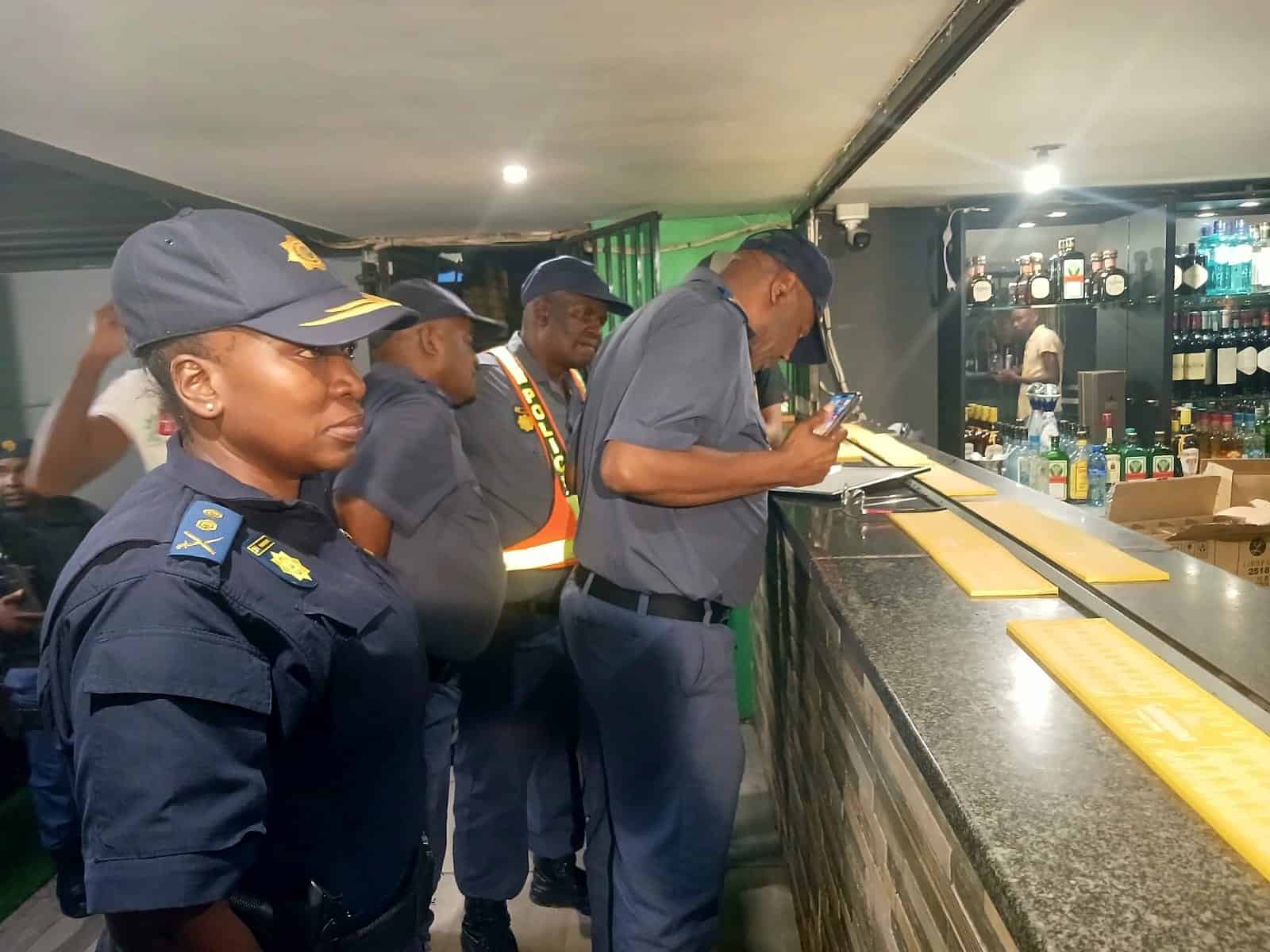 IN PICS: Police sweep Sebokeng streets during Operation Shanela ...