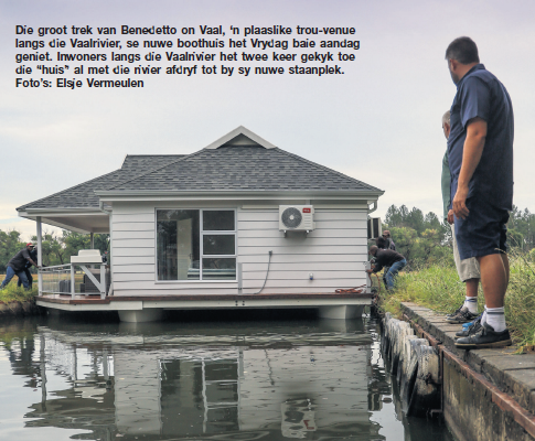 Is dit ‘n huis wat daar op die Vaalrivier dryf? | Vaalweekblad