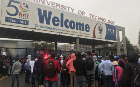 VUT students protest | Vaalweekblad