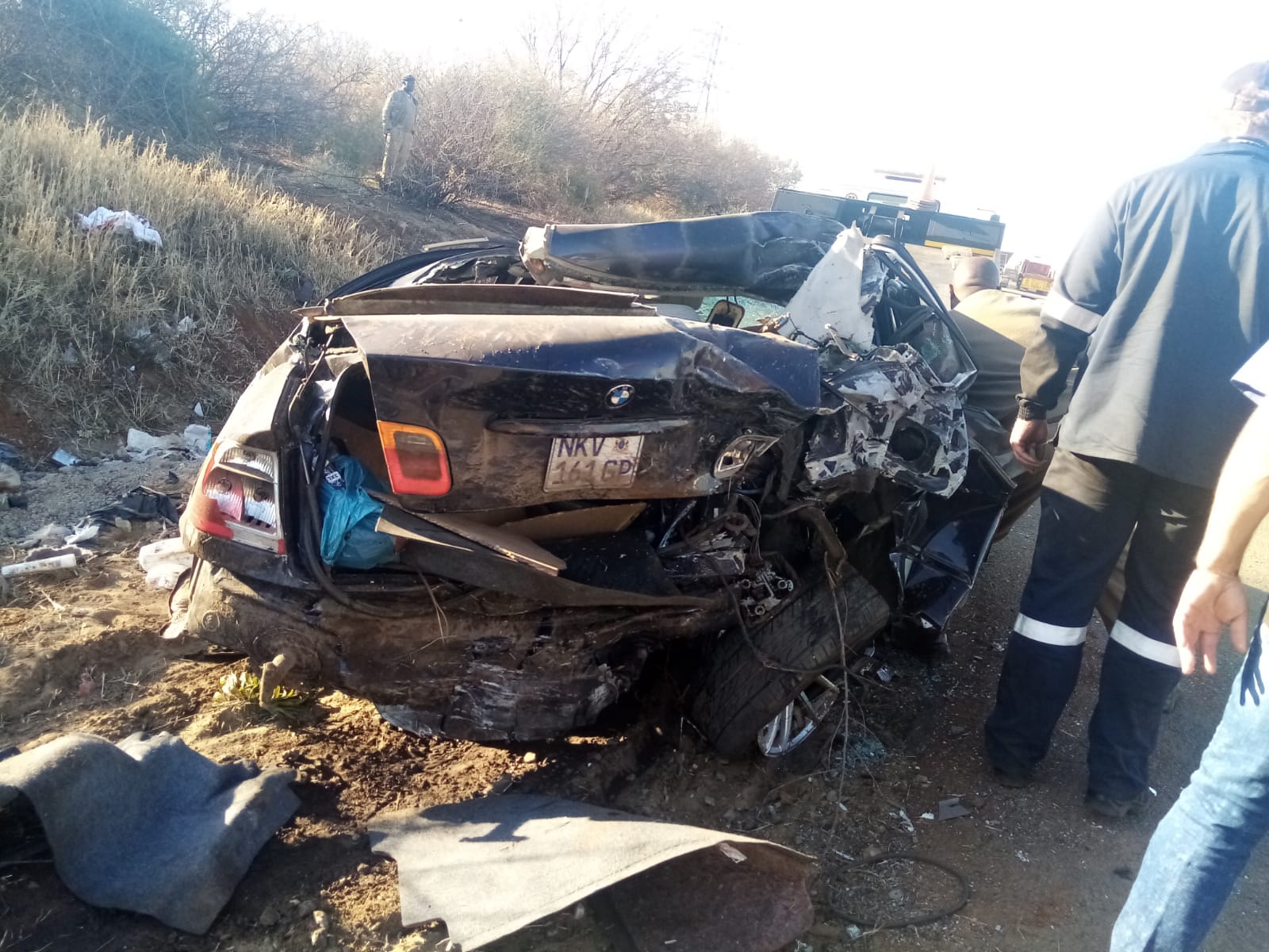 Vragmotor en motor in ongeluk op R59 | Vaalweekblad