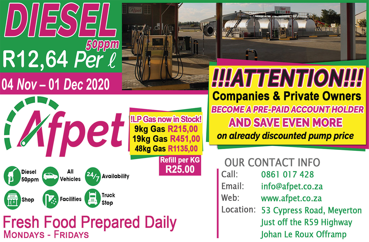 Afpet – African Petroleum Distributors | Vaalweekblad