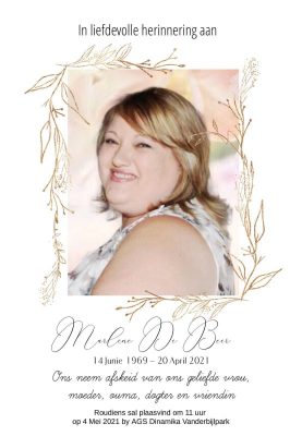 Geliefde Juffrou Marlene se plek by Oospark is leeg | Vaalweekblad