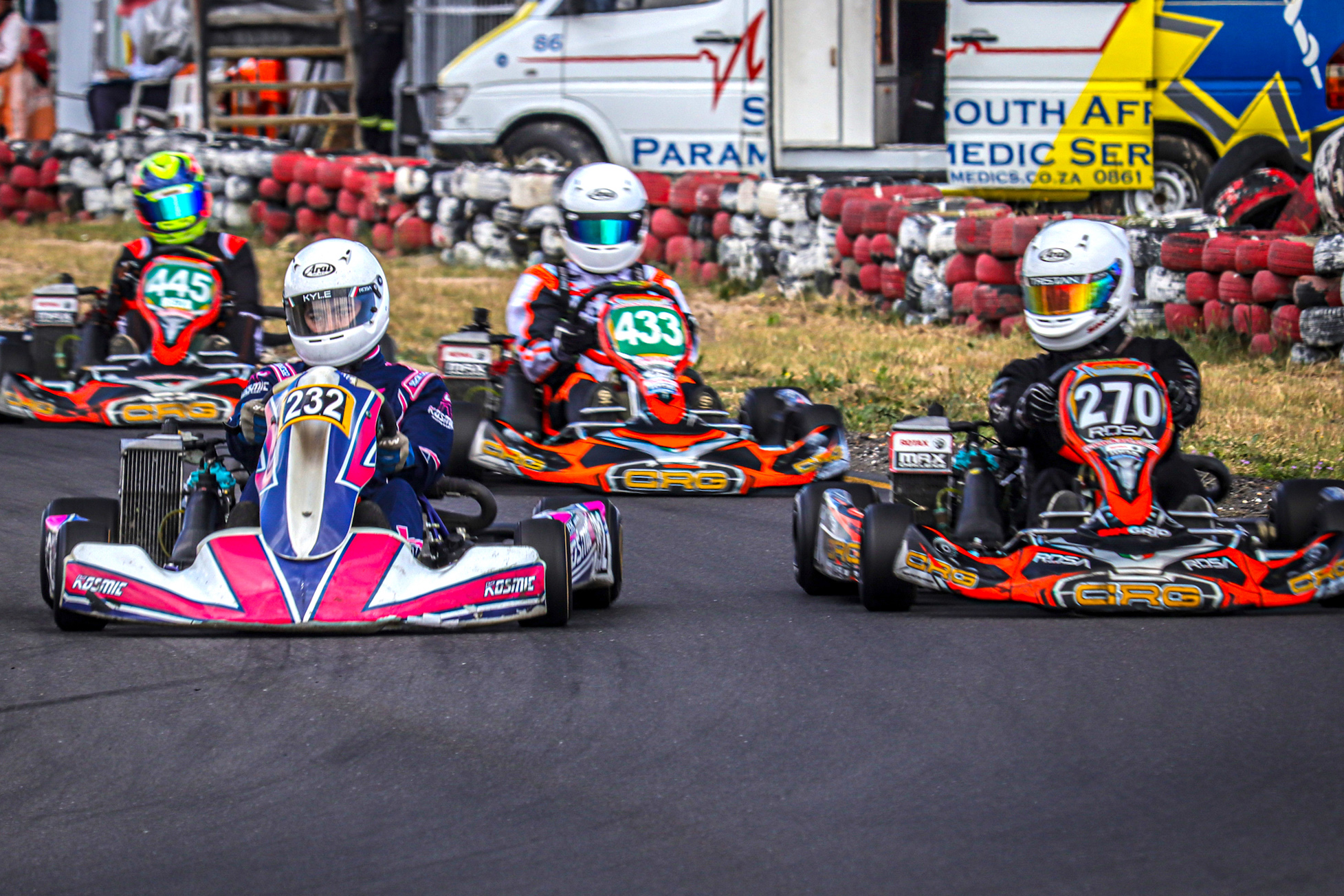 Great Rotax Max karting as track dries after wet morning | Vaalweekblad