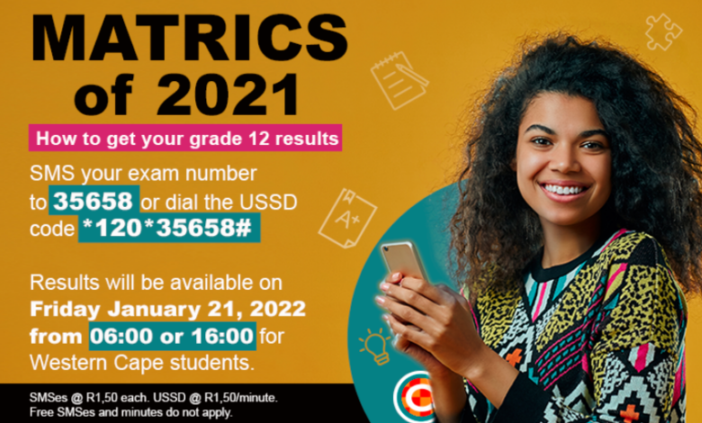 MATRICS OF 2021: Here’s how to get your grade 12 results via SMS/USSD ...