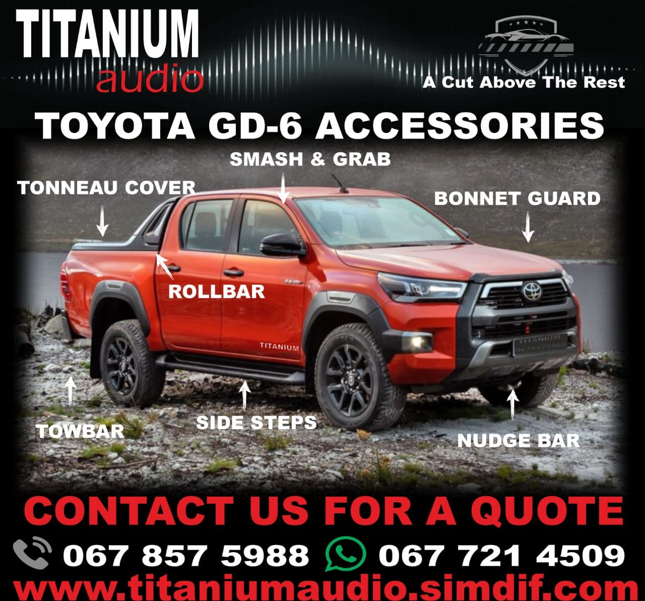 Titanium Audio - for all your mobile fitment needs | Vaalweekblad