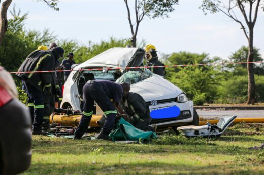 Jaws of life used to retrieve lifeless body of Polo driver after truck ...