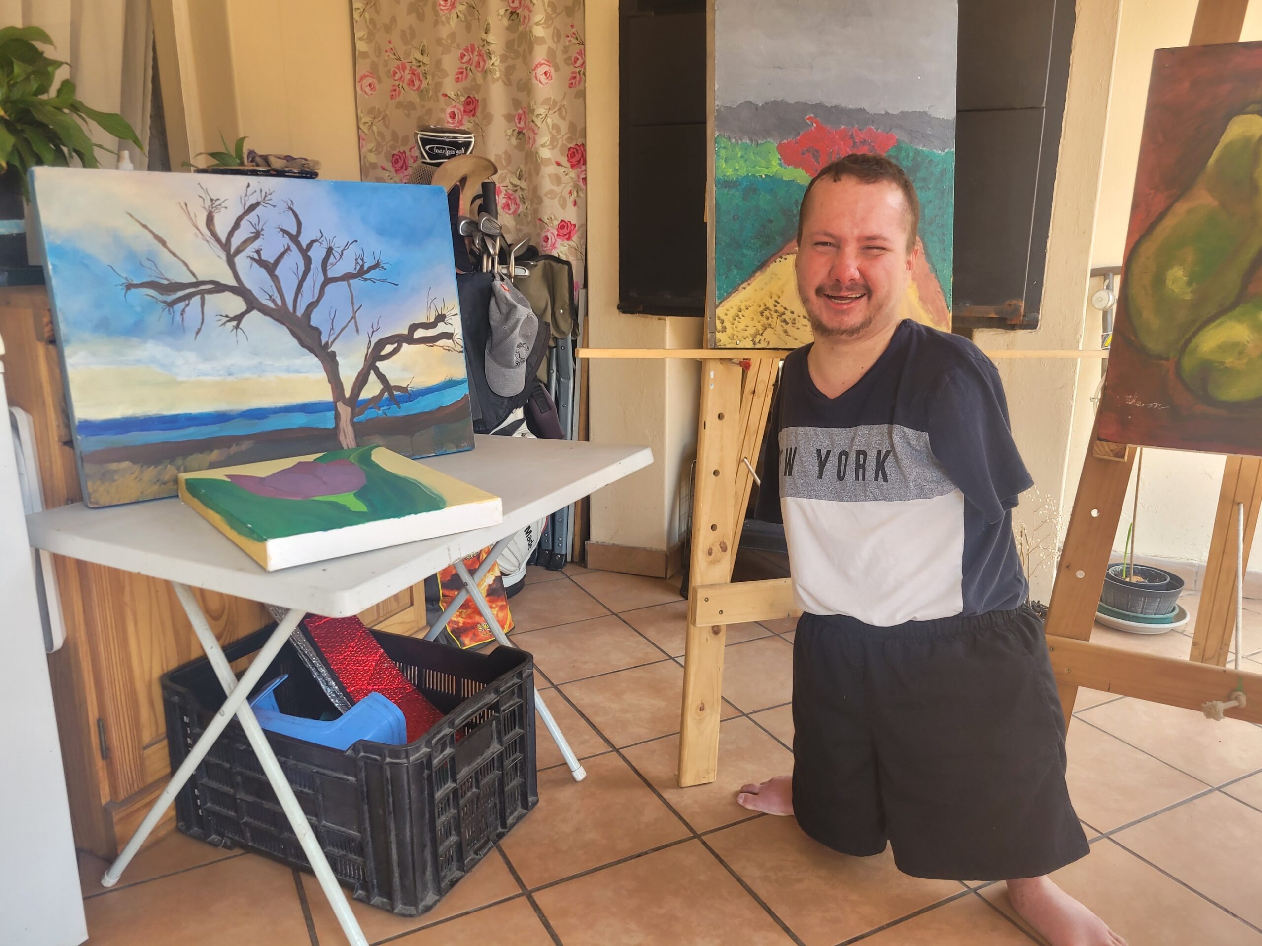 Eric - Van swem-ster tot mondskilder | Vaalweekblad