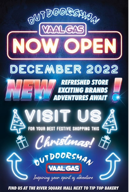 New adventures for Outdoorsman Vaal Gas and their customers at River Square Mall! | Vaalweekblad