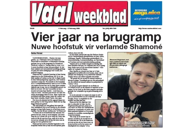 Verlam in Driehoek-brugramp; nou wag nuwe hoofstuk op Shamoné ...