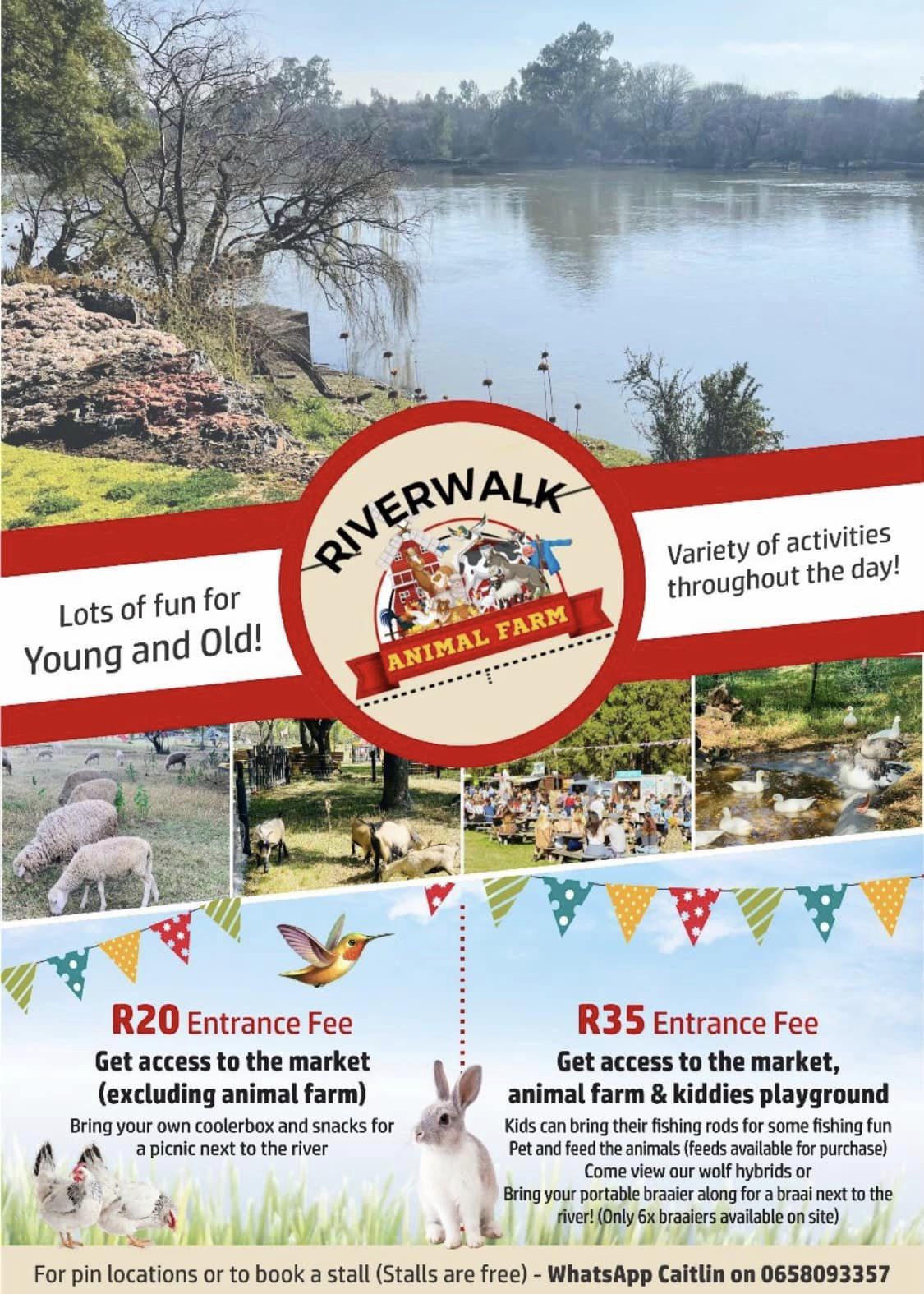 Kom maak kennis met Riverwalk Animal Farm - nuwe kuierplek vir die hele ...