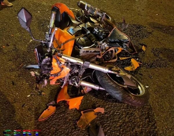 Unresponsive patient resuscitated following a motorcycle accident ...