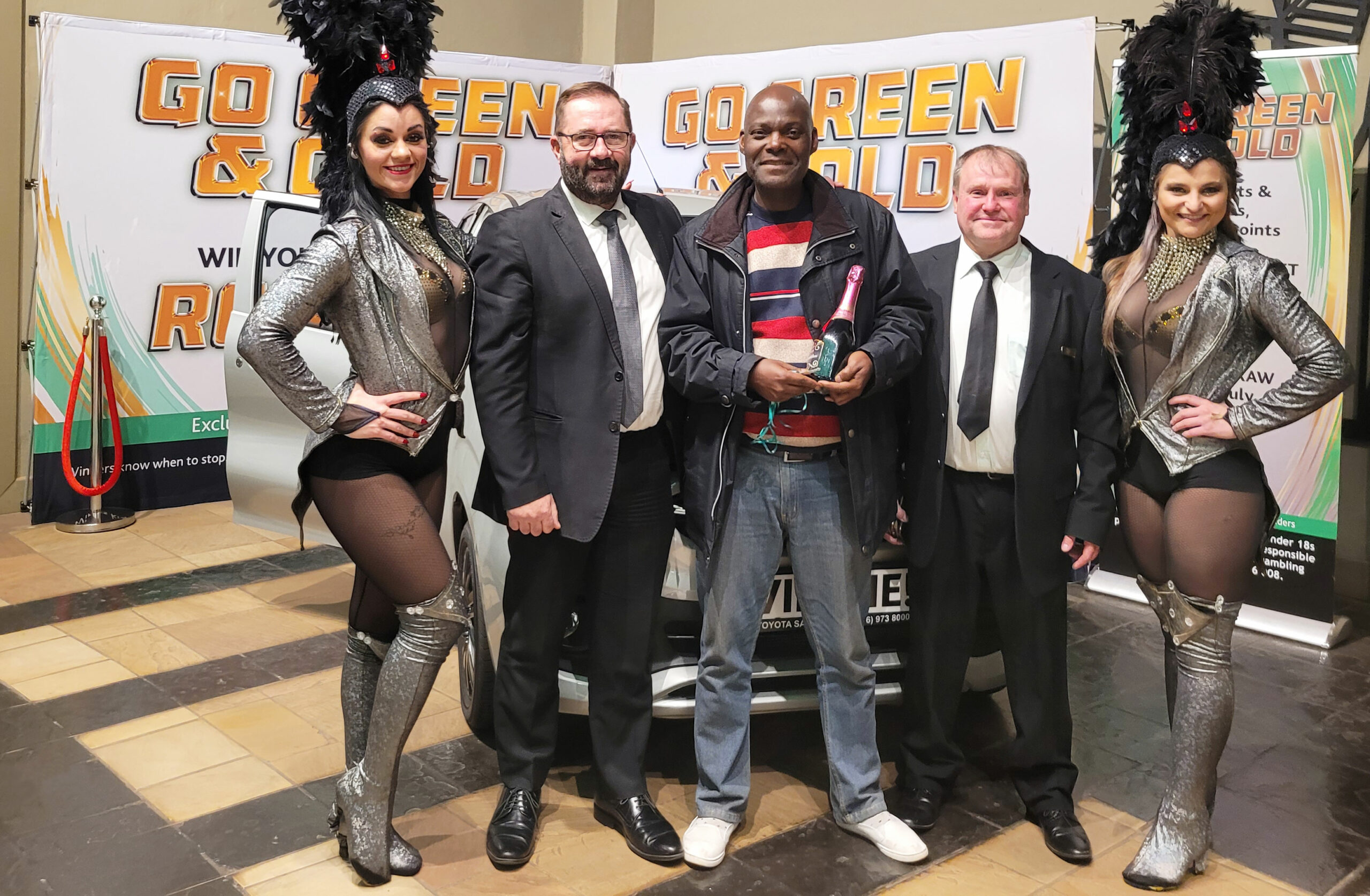 Limpho Sehlabo wins brand new car at Emerald Resort and Casino ...