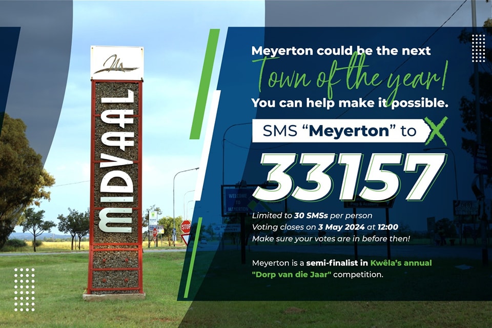 Meyerton as ‘Dorp van die Jaar’ genomineer | Vaalweekblad