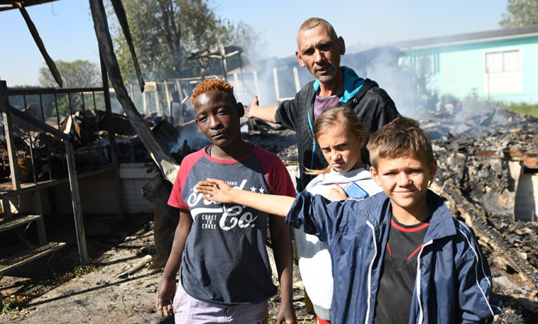 Talle dakloos gelaat nadat Leeuhof-woning afbrand | Vaalweekblad