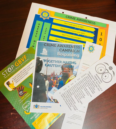 Boipatong SAPS conducts door-to-door at Snakepark | Vaalweekblad