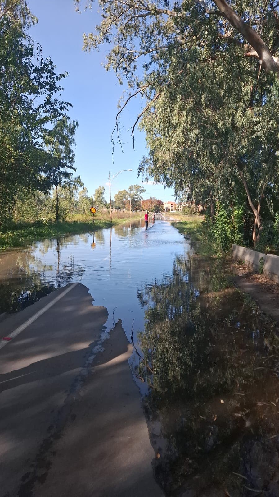 Strate onder water in Drie Riviere | Vaalweekblad