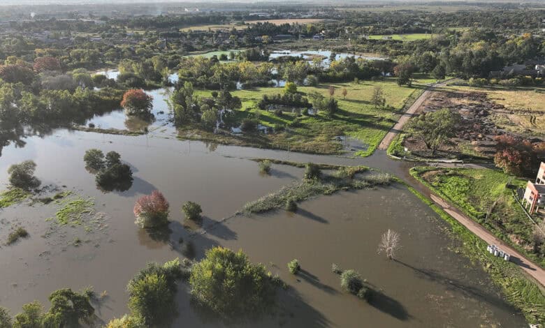 Strate onder water in Drie Riviere | Vaalweekblad