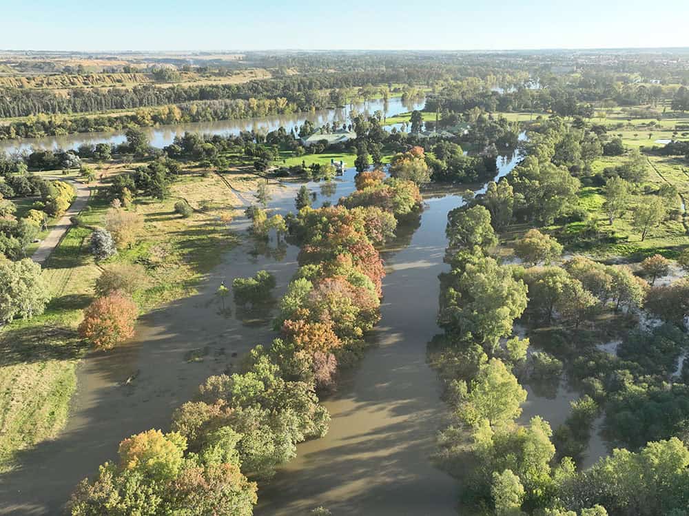 Strate onder water in Drie Riviere | Vaalweekblad