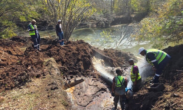 Collapsed pipeline leaves residents without water | Vaalweekblad