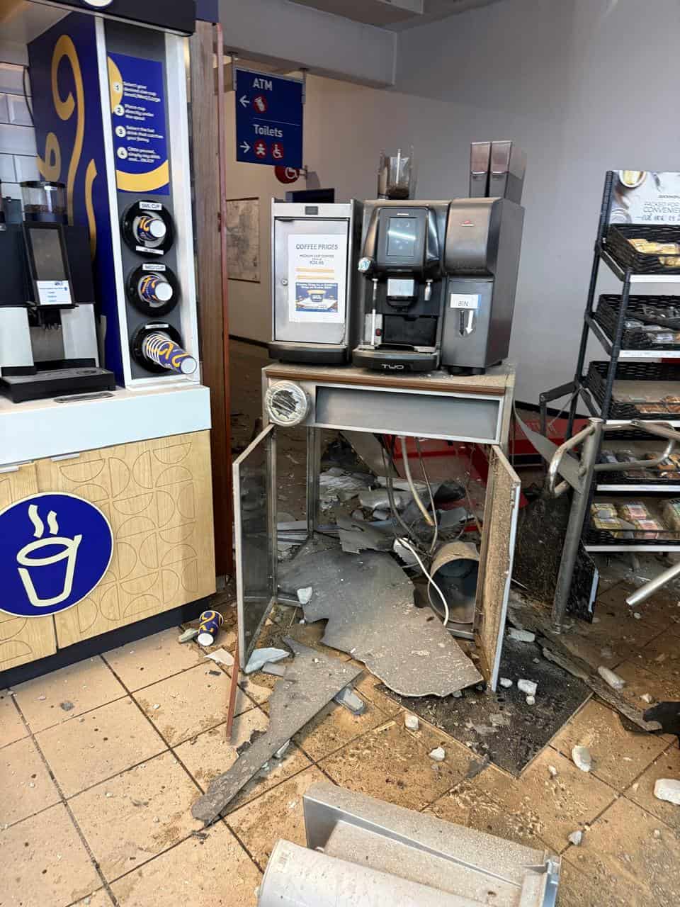 ATM bombed at Engen Blockhouse 1 Stop North on R59 | Vaalweekblad