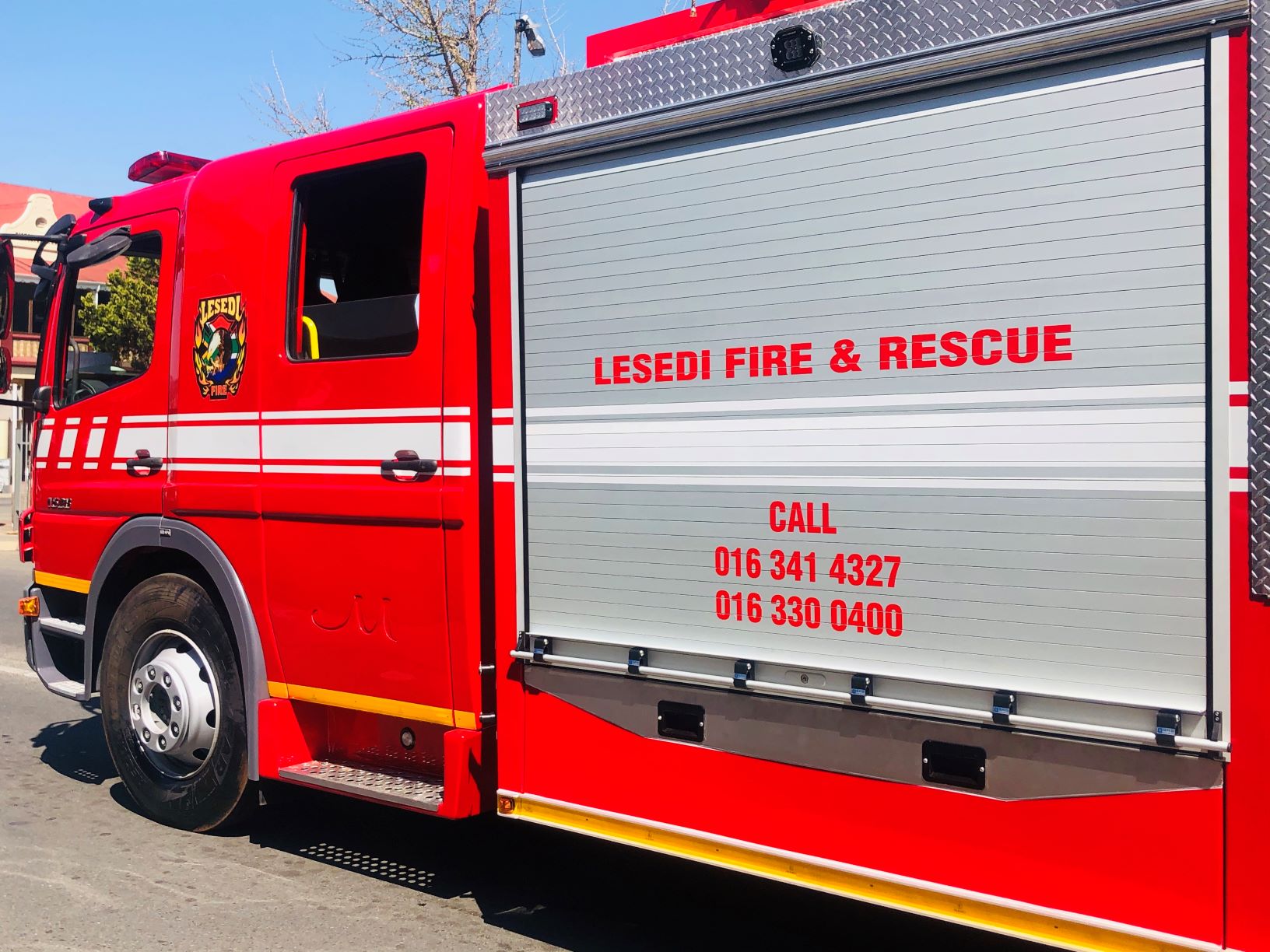 New fire engine for Lesedi Local Municipality | Heidelberg Nigel Heraut
