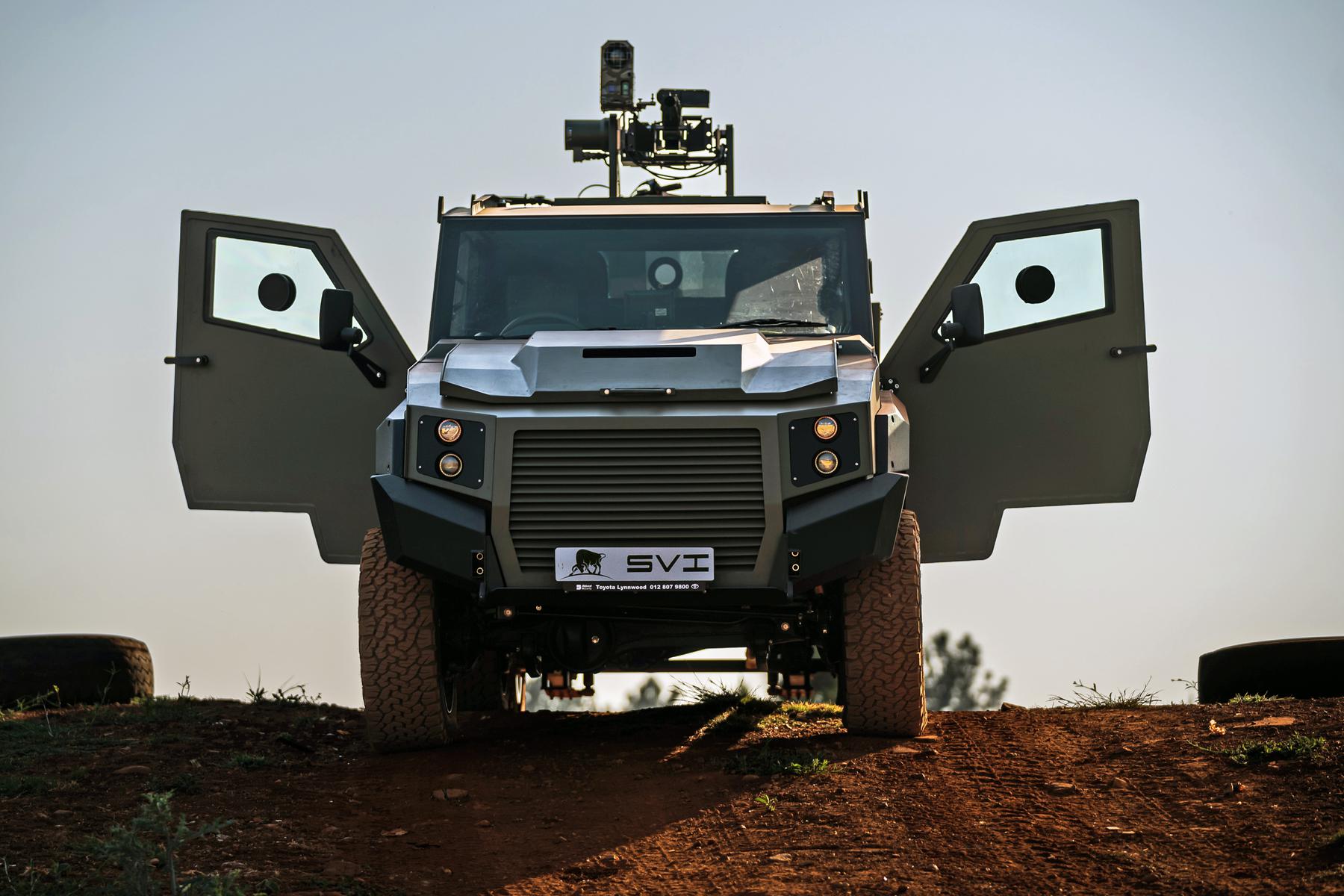 Bullet-resistant MAX 3 Six-Wheeler revealed | Heidelberg Nigel Heraut