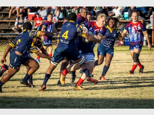 Nigel in a tryfest against VUT | Heidelberg Nigel Heraut