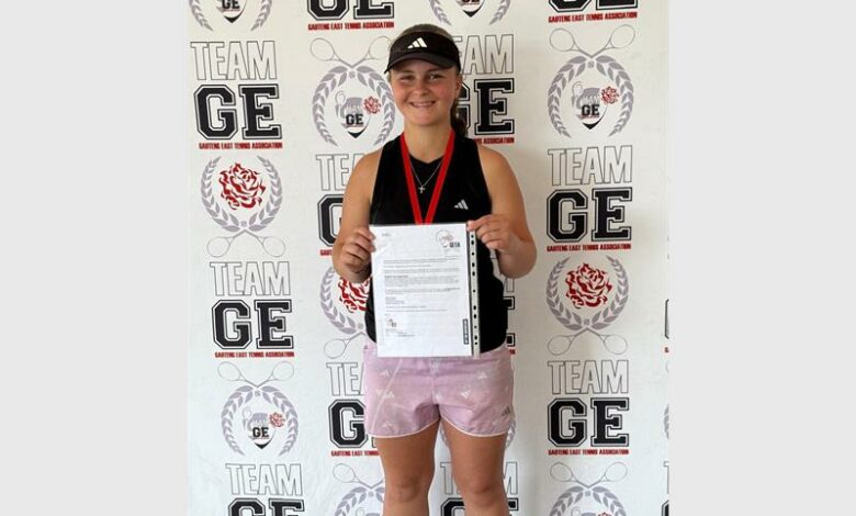 Hoër Volkskool tennisspeler word gekies vir Oos-Transvaal o19-span ...