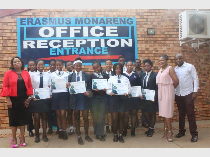 Erasmus Monareng honours Grade 11 achievers | Kathorus Mail