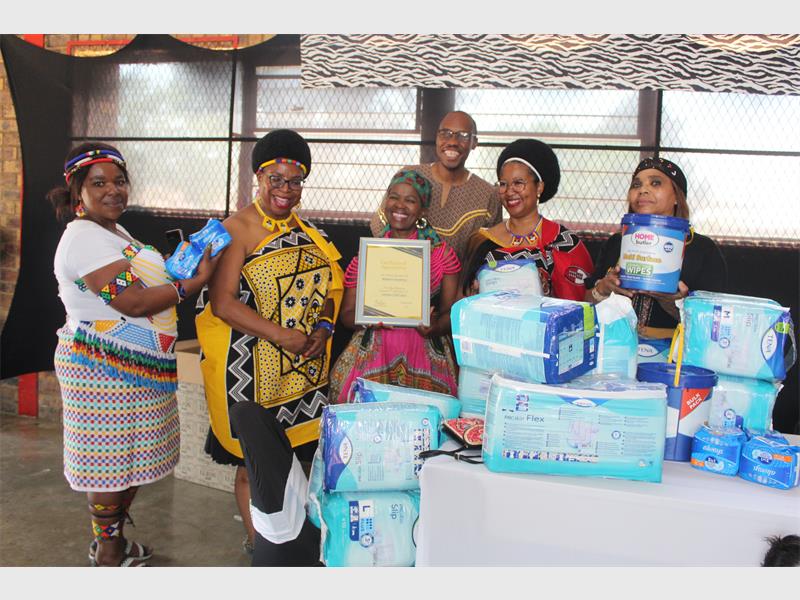Ezibeleni learners are blessed with sanitary products donation ...