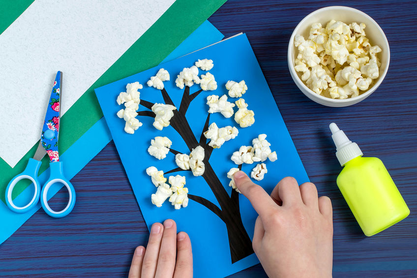 How to make a popcorn tree | Kathorus Mail