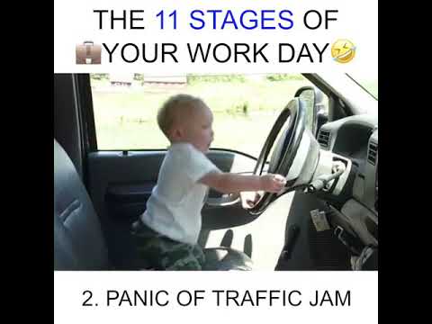 The 11 stages of your work day | Die Pos